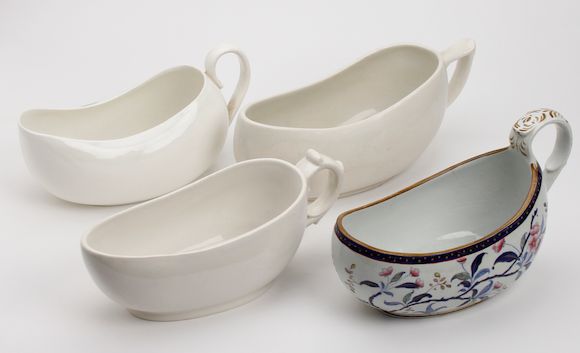 Bonhams : An English ironstone bourdalou 19th Century