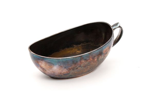 Bonhams : An electroplated bourdalou19th Century