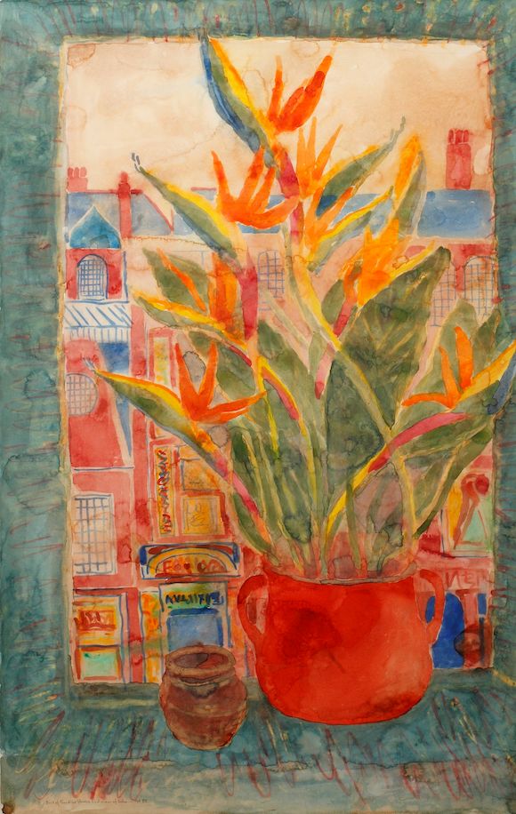 Bonhams : Norman Adams, R.A. (British, 1927-2005) Bird of Paradise ...
