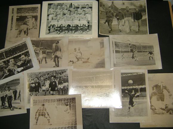 Bonhams : 1930's Dixie Dean photographs and 1966 Goodison Park press ...