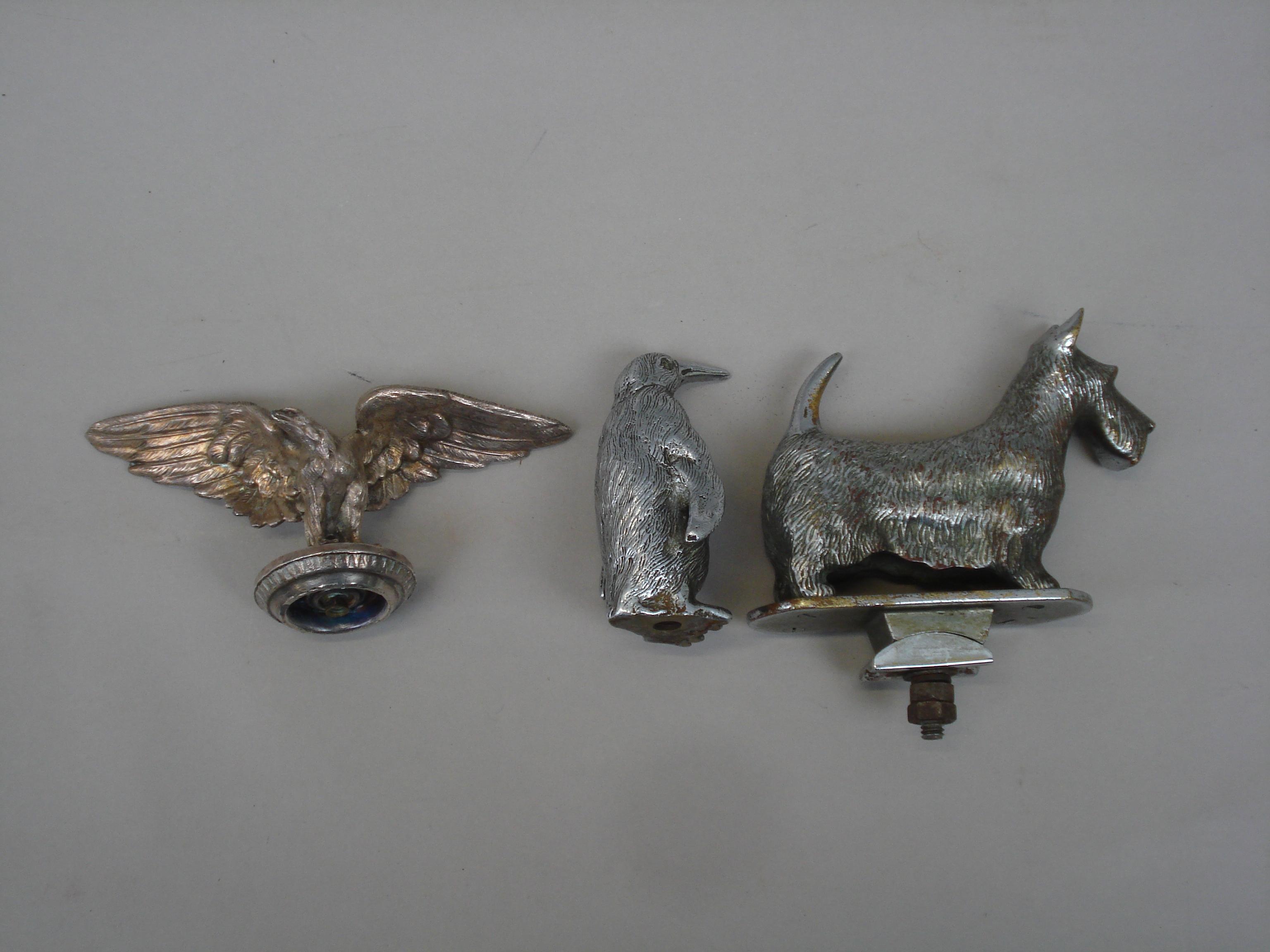 Bonhams Cars Three Motoring Mascots