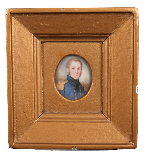 Bonhams : English School, circa 1830 A Naval Officer, believed to be ...