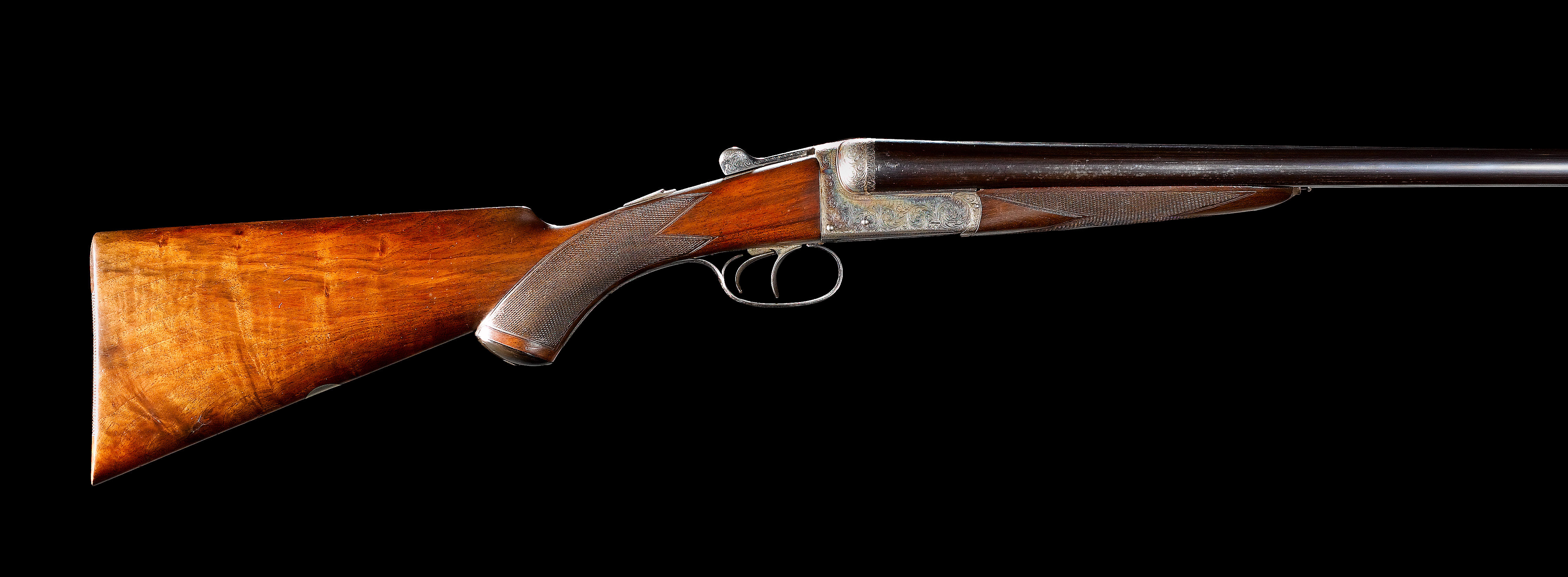 Bonhams : A 12-bore (3in) boxlock ejector wild-fowling gun by Thomas ...