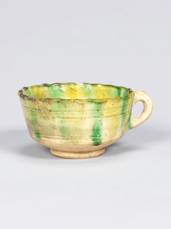 Bonhams : An Umayyad splashware pottery Cup Persia or Mesopotamia, 9th ...