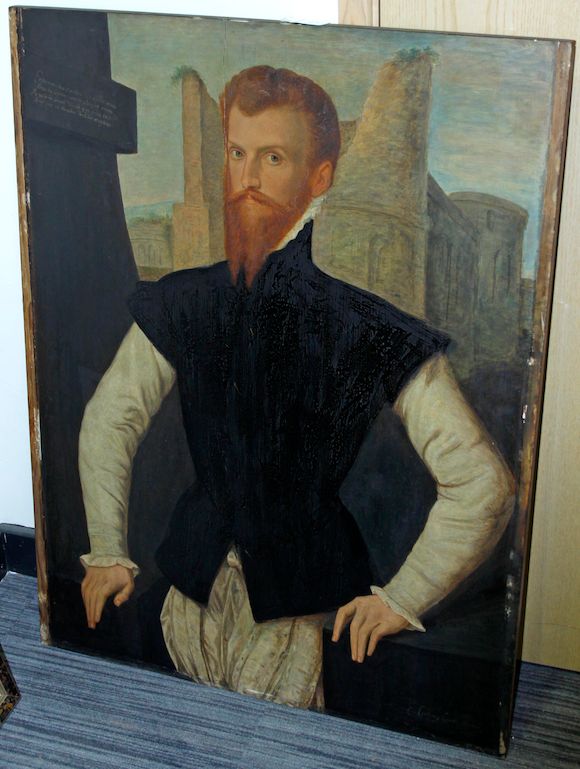 Bonhams : A 16th Century style portrait of Edward Coutenay, Earl of Devon