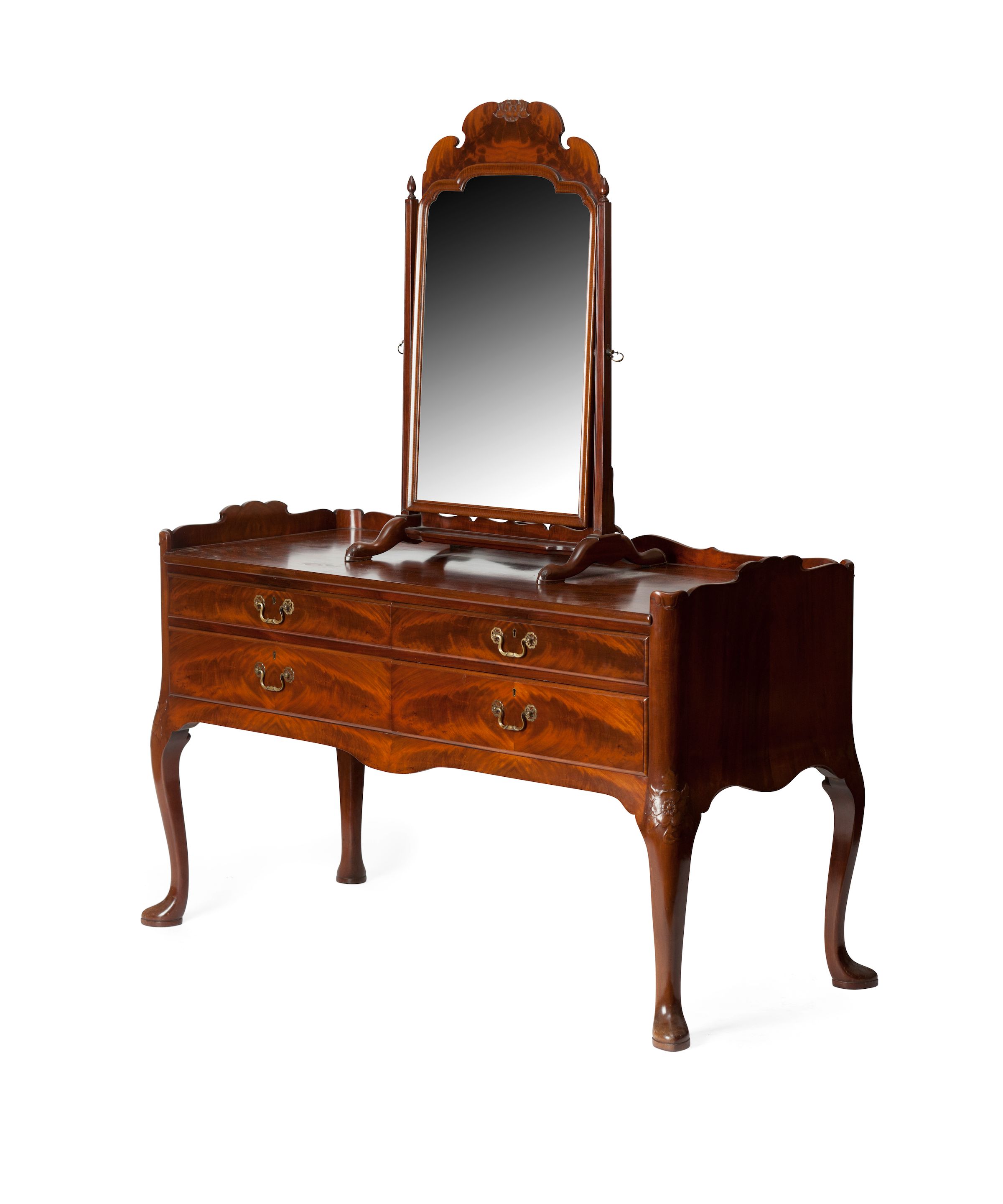 Bonhams : A Whytock and Reid mahogany dressing tablein the manner of ...