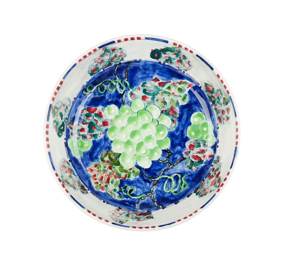 Bonhams : A Mak Merry fruit bowl Named and dated 1926