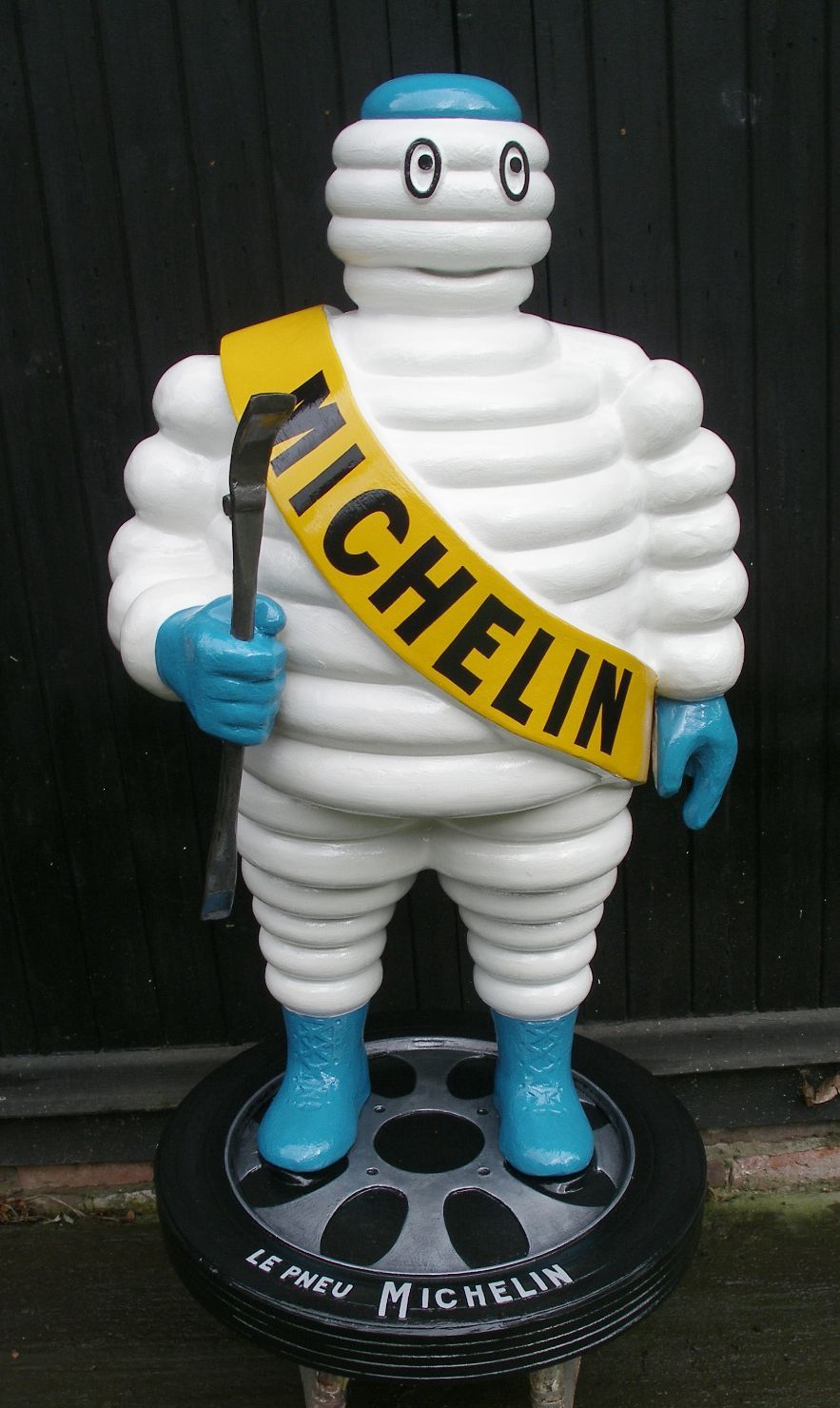 Bonhams Cars : A hand-painted Mr Bibendum forecourt figure,