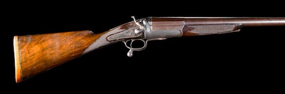Bonhams : An 8-bore (3in) single-barrelled wild-fowling hammer gun by ...