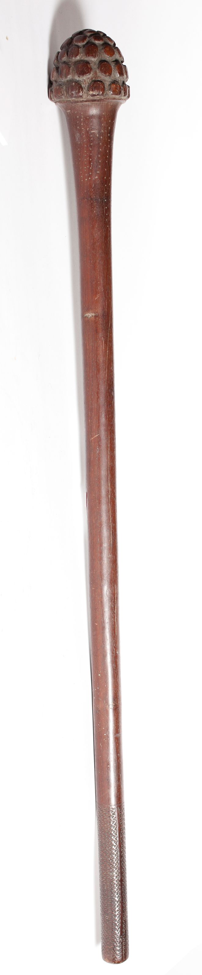 Bonhams : A rare Fijian club, buli-buli, and two spears 3