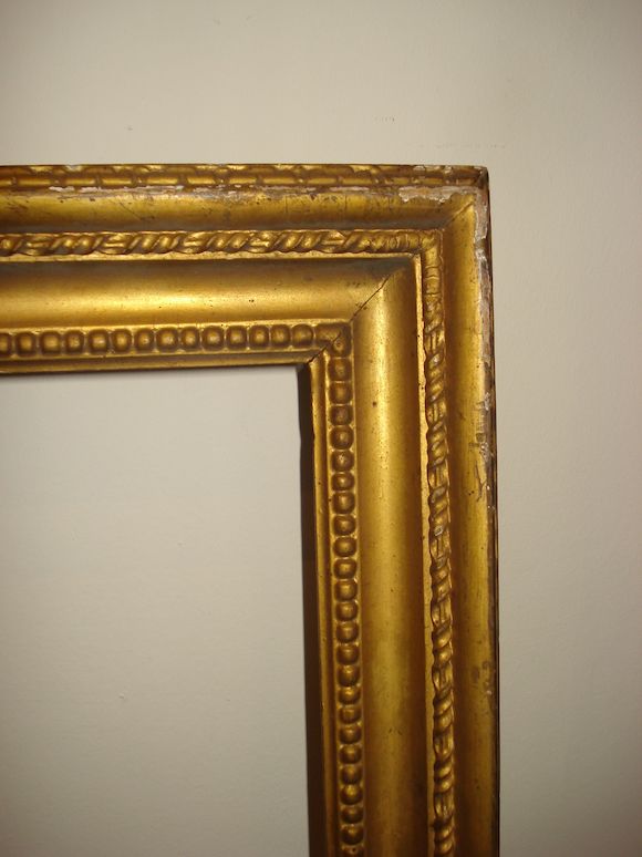 Bonhams : An English 18th Century carved and gilded Carlo Maratta frame