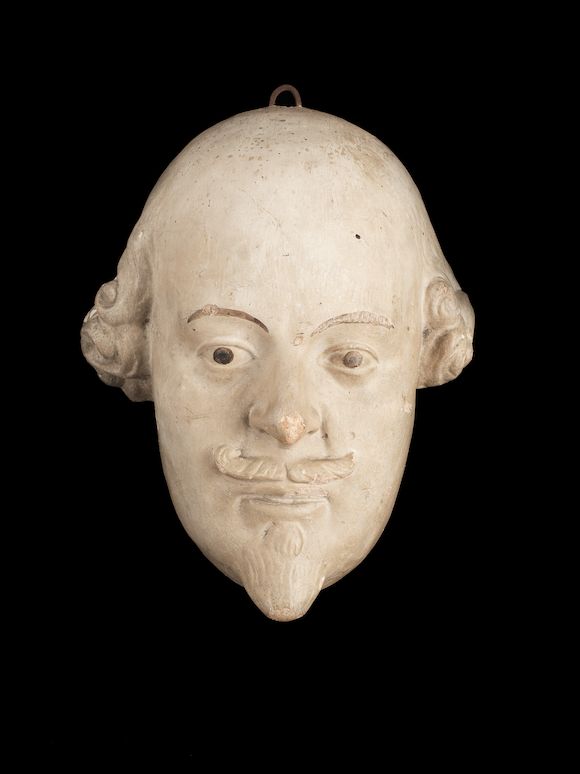 Bonhams : SHAKESPEARE (WILLIAM) A plaster relief of Shakespeare's ...
