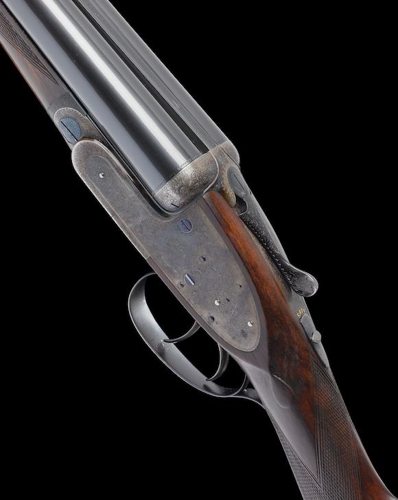 Bonhams : A fine 12-bore self-opening sidelock ejector gun by J. Purdey ...