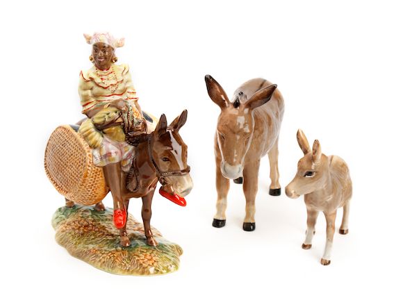 Bonhams : Beswick Animals Three Beswick figures