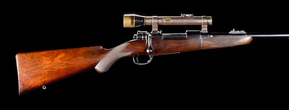 Bonhams : A .410 take-down Mauser bolt-action gun by John Rigby & Co ...