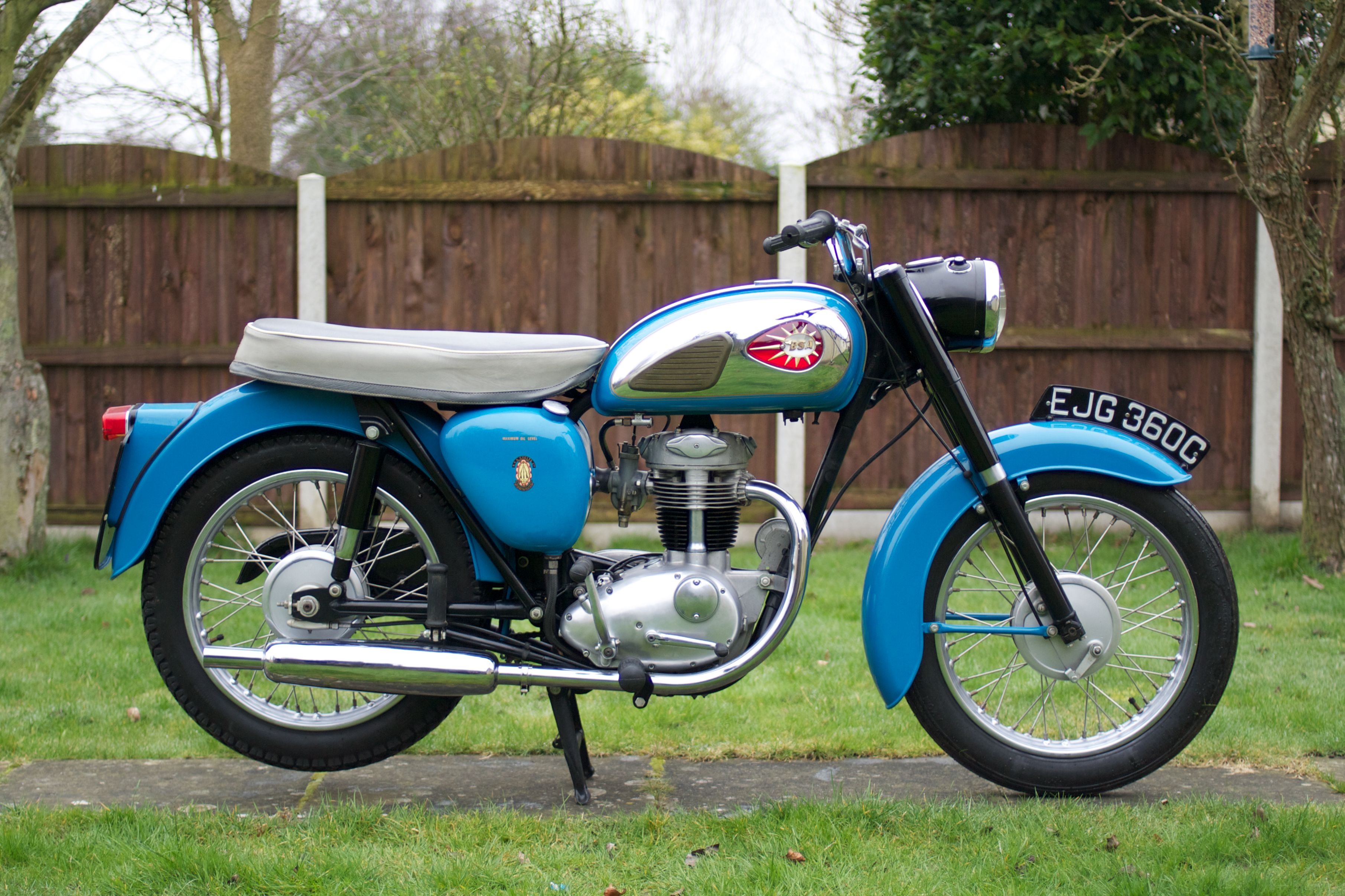 Bonhams Cars : Property of a deceased's estate,1965 BSA 247cc C15 Frame ...
