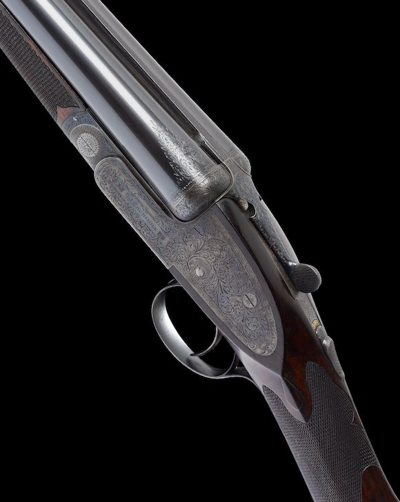 Bonhams : A fine 12-bore 'Premiere Finest Quality' single-trigger ...