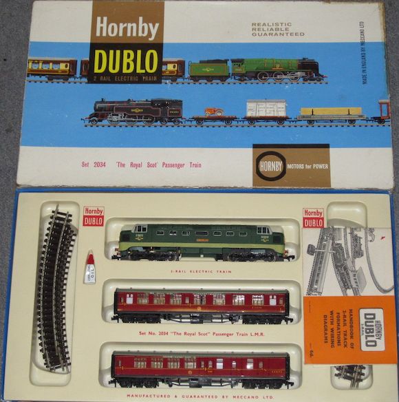Bonhams : Hornby Dublo Set 2034 The Royal Scot