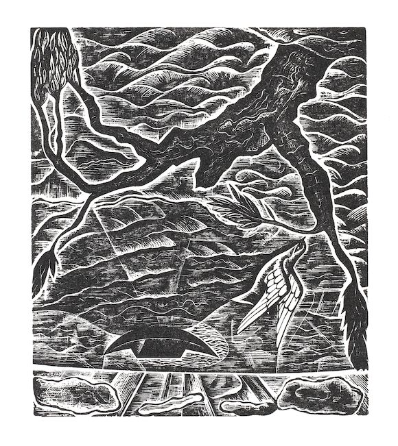 Bonhams : JONES (DAVID, illustrator) The Chester Play of the Deluge ...