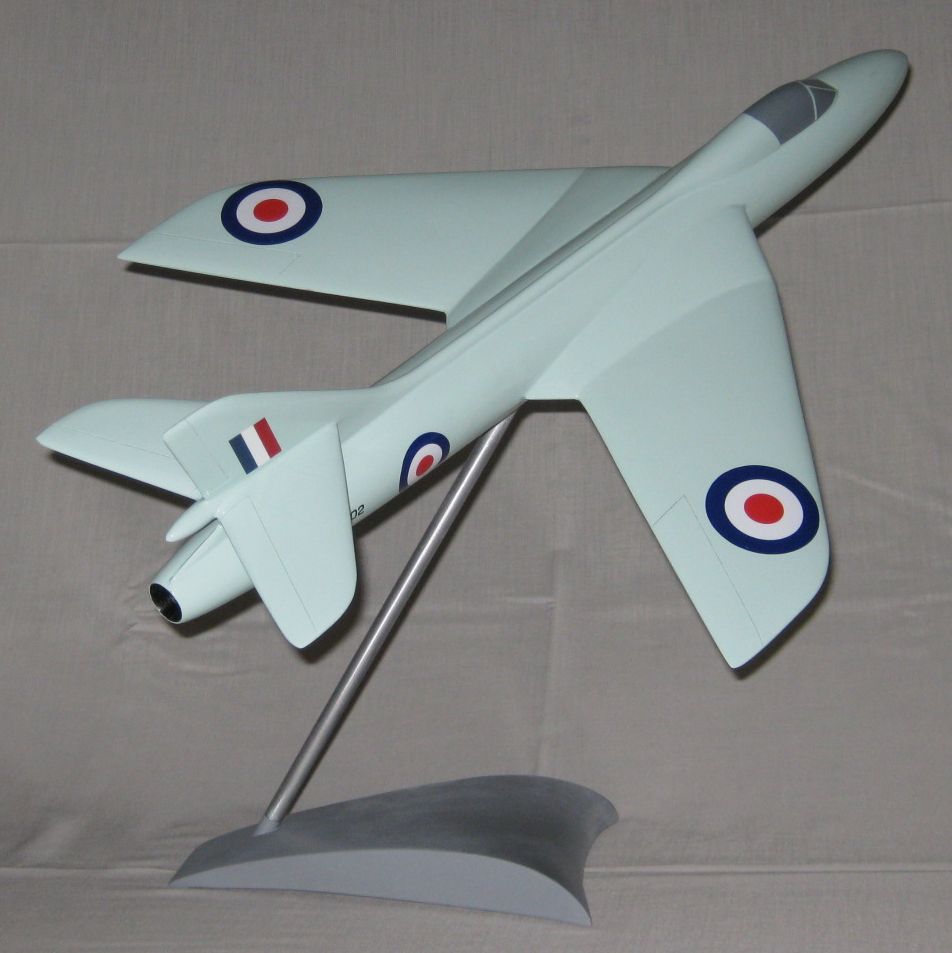 Bonhams Cars : A model of the Hawker Hunter Sapphire prototype, by Jeff ...