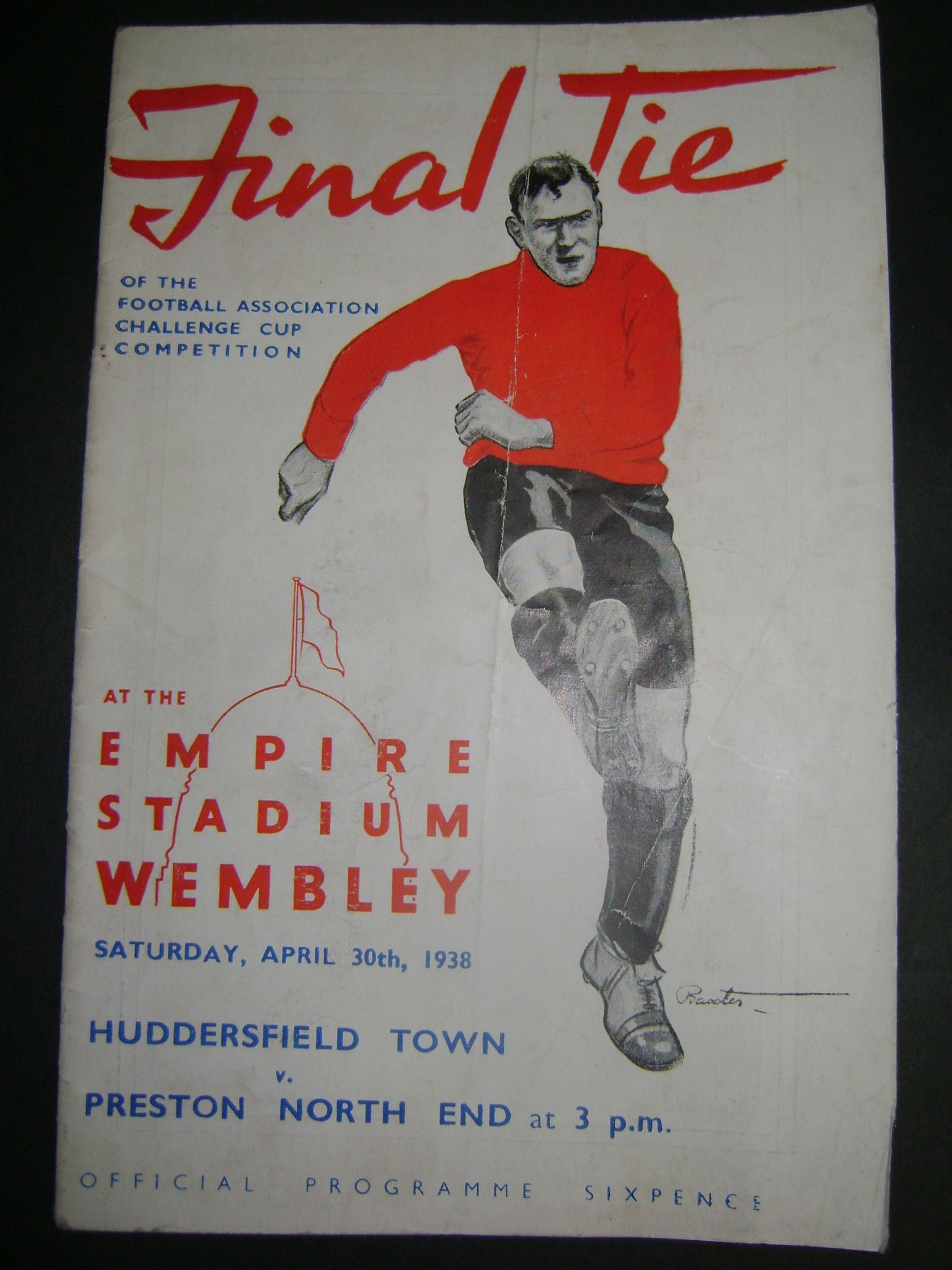 Bonhams : 1938 F.A. Cup final programme