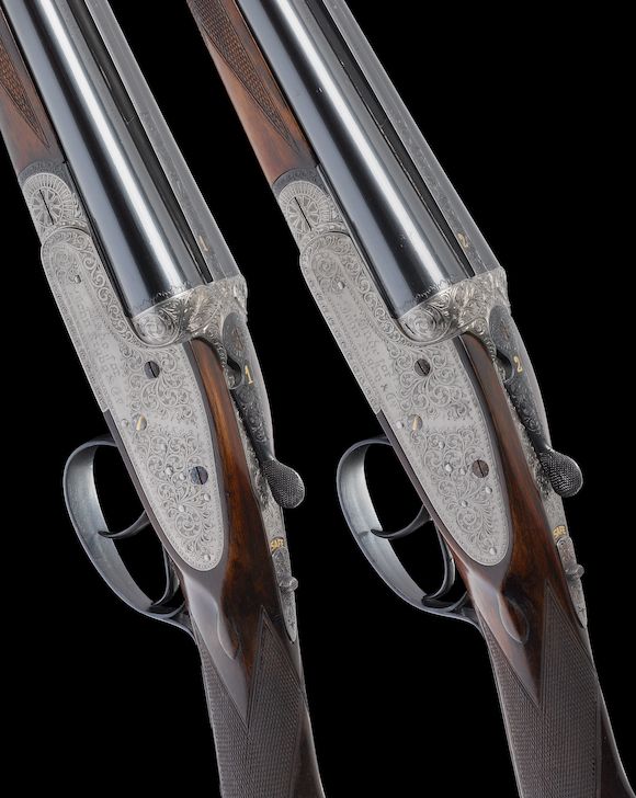 Bonhams : A pair of 20-bore (2¾in) 'The Sackville' self-opening ...
