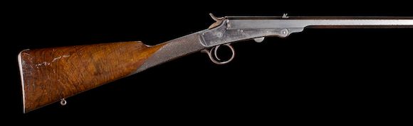 Bonhams : A Tranter-patent .320 hammer rook-rifle, no. 61376 Retailed ...