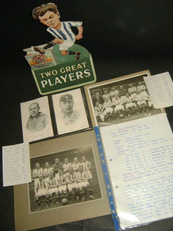 Bonhams : Willis Edwards Leeds team photographs, postcards and ...