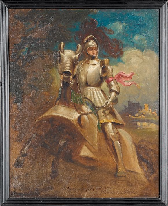 Bonhams : Fred Roe (British, 1865-1947) 'Study of Henry VIII - armour ...