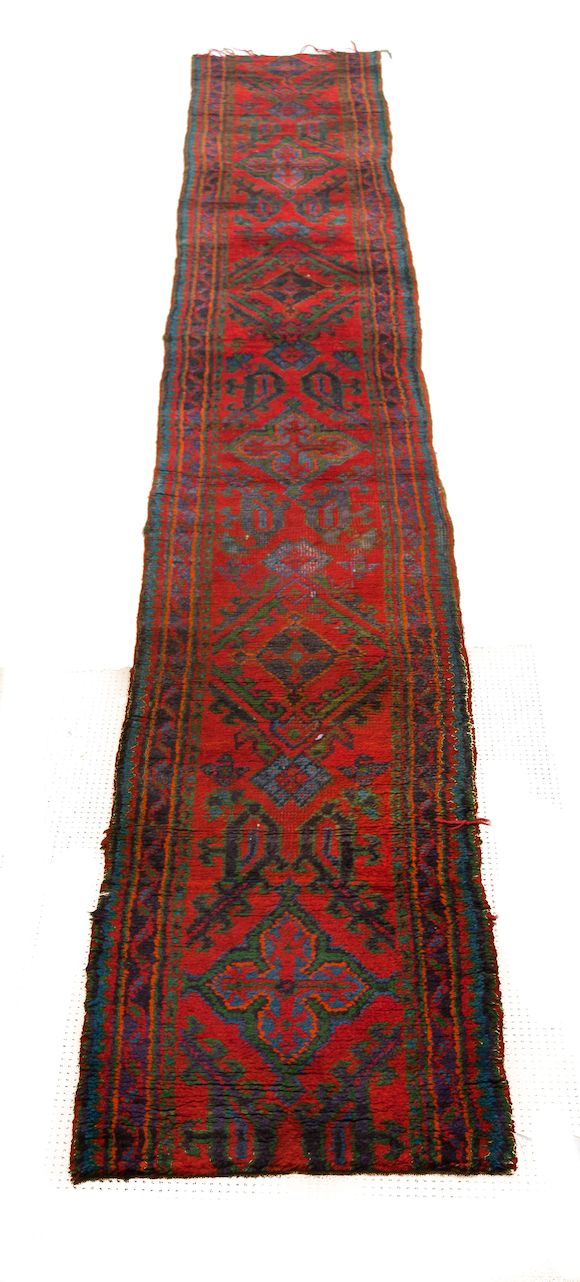 Bonhams : A narrow Turkey runner