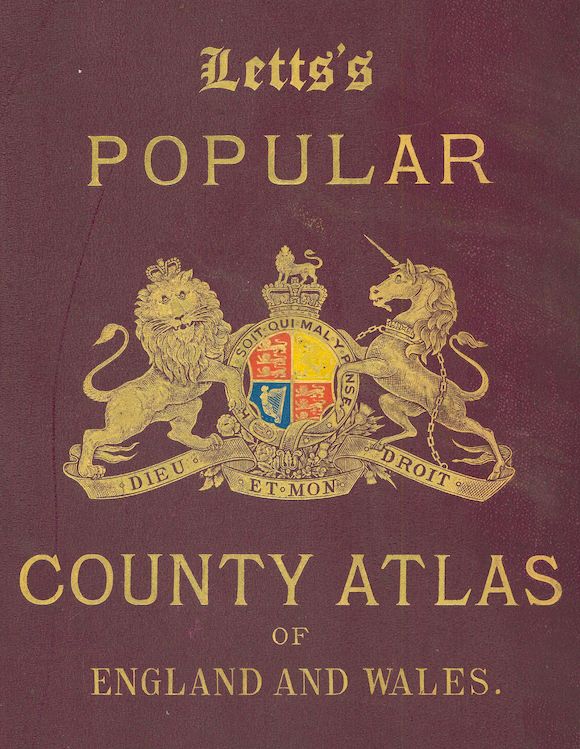 Bonhams : JOHNSTON (ALEXANDER KEITH) Handy Royal Atlas of Modern Geography