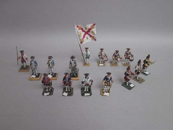 Bonhams : Labayen Types of the Bourbon Spanish Army, 1700-1789 15
