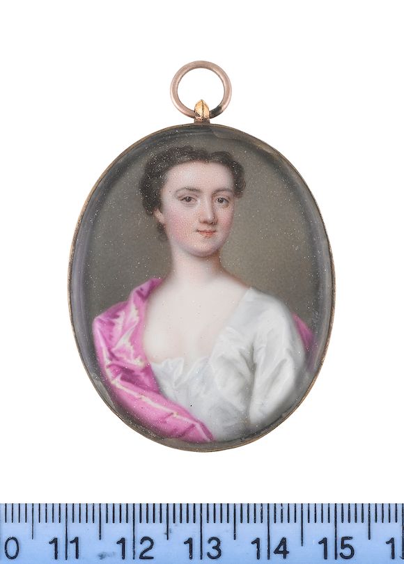 Bonhams : Christian Friedrich Zincke (German, 1683/4-1767) Margaret ...
