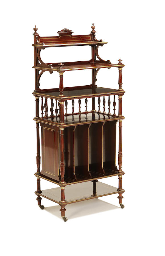 Bonhams A French Late 19th Century Brass Mounted And Brass Inlaid