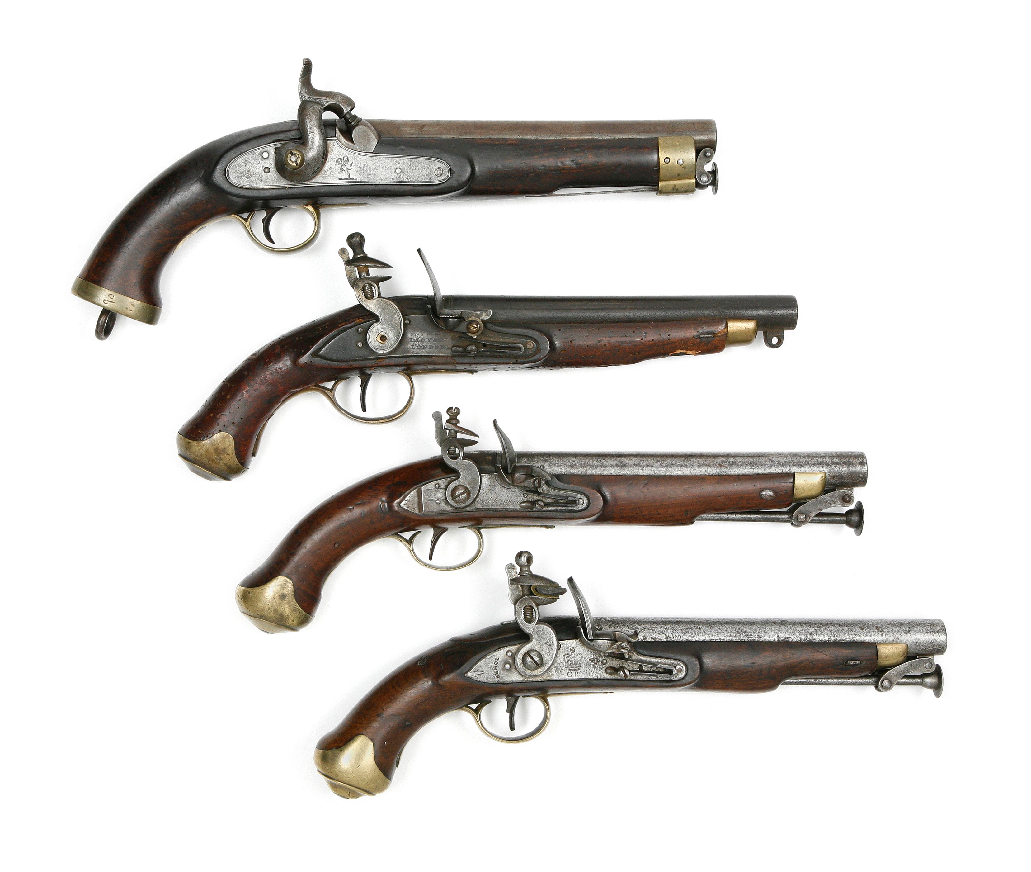 Bonhams : A 16-Bore East India Company Percussion Service Pistol