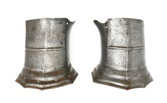 Bonhams : A Rare Pair Of Gauntlet Cuffs