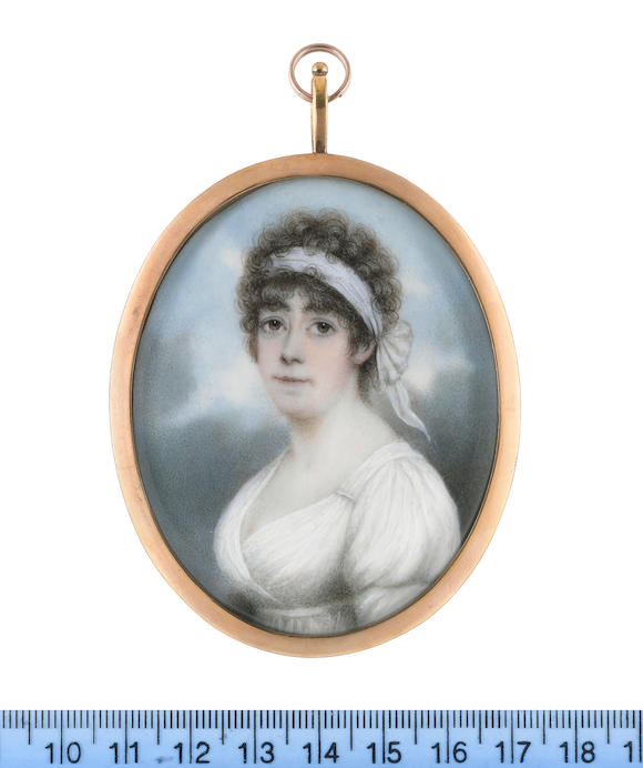 Bonhams Nathaniel Plimer British 1751 1822 A Lady Wearing White