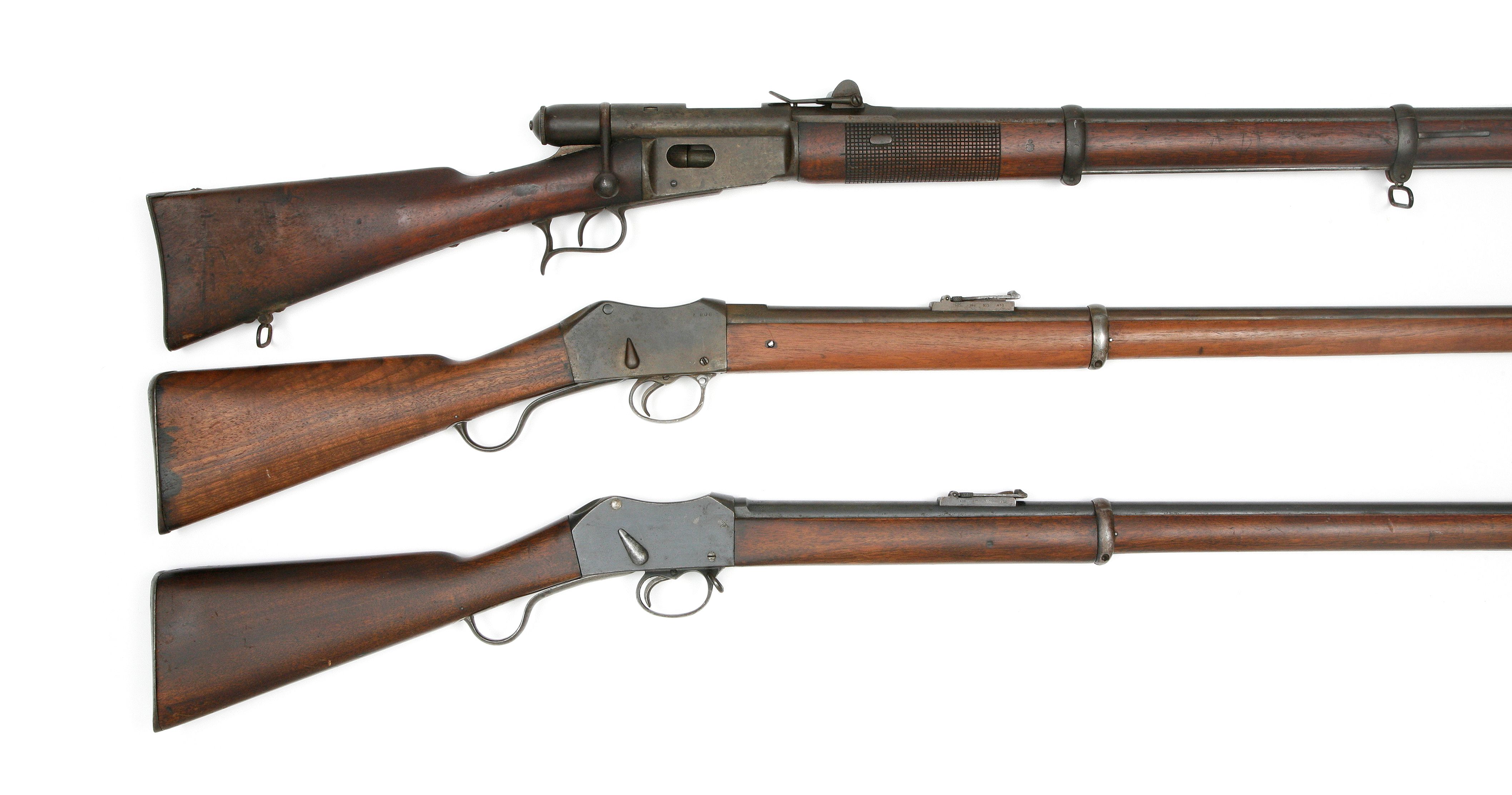 Bonhams : A Swiss 10.4 MM Vetterli 1869/71 Model Bolt-Action Rim-Fire ...