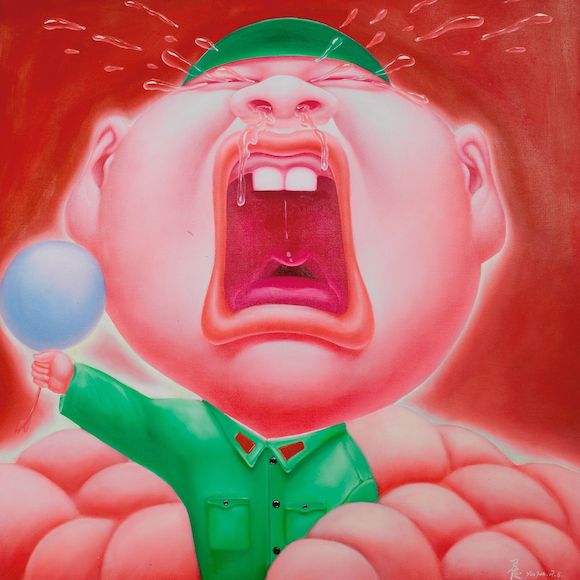 Bonhams : Yin Jun (Chinese, born 1974) 'Crying', 2007