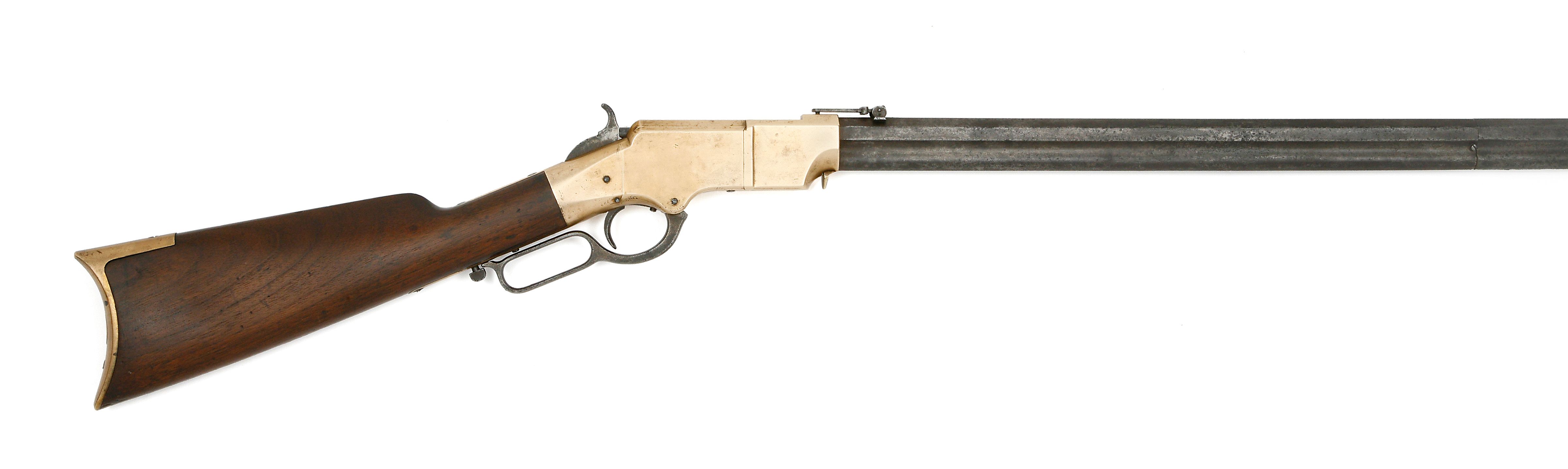 Bonhams : A Rare .44 Henry Late Brass Frame Model Repeating Rim-Fire Rifle