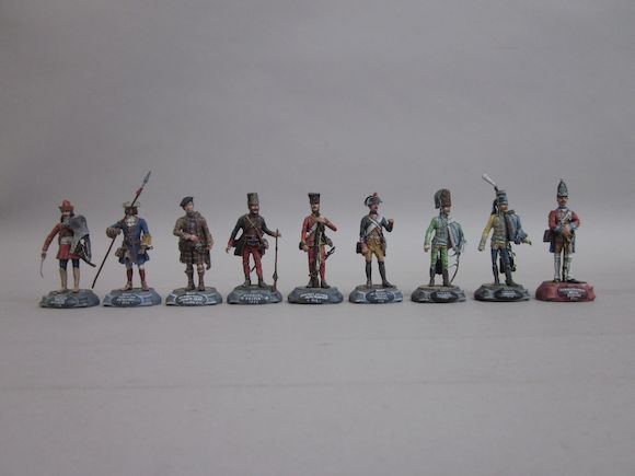 Bonhams : Labayen 54mm, models of eighteenth century troops 9
