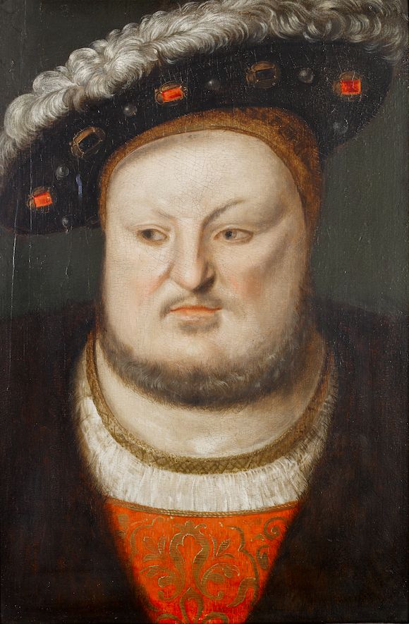 Bonhams : Anglo-Netherlandish School, circa 1548 Portrait of King Henry ...