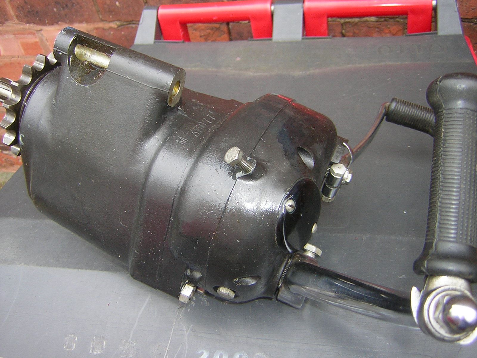 Bonhams Cars : A rare and unusual magnesium AMC 4 speed gearbox,