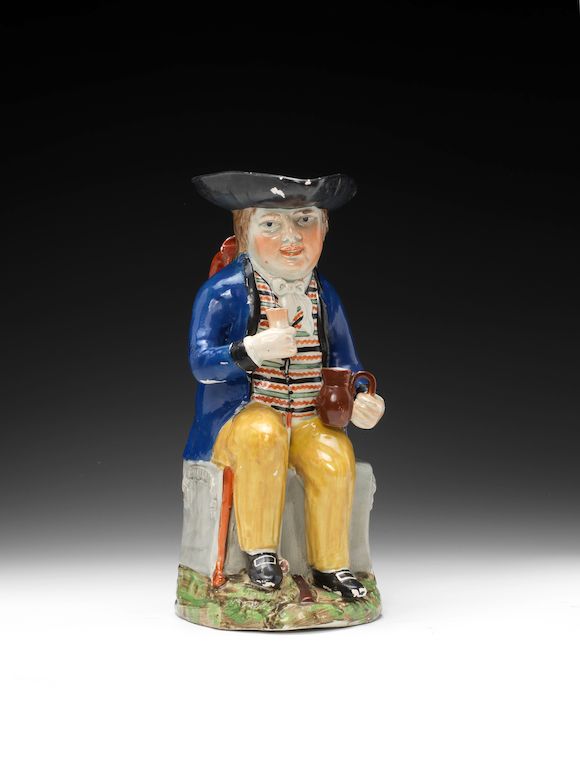 Bonhams : A rare 'Trafalgar' or 'Victory' Toby jug, circa 1815-18