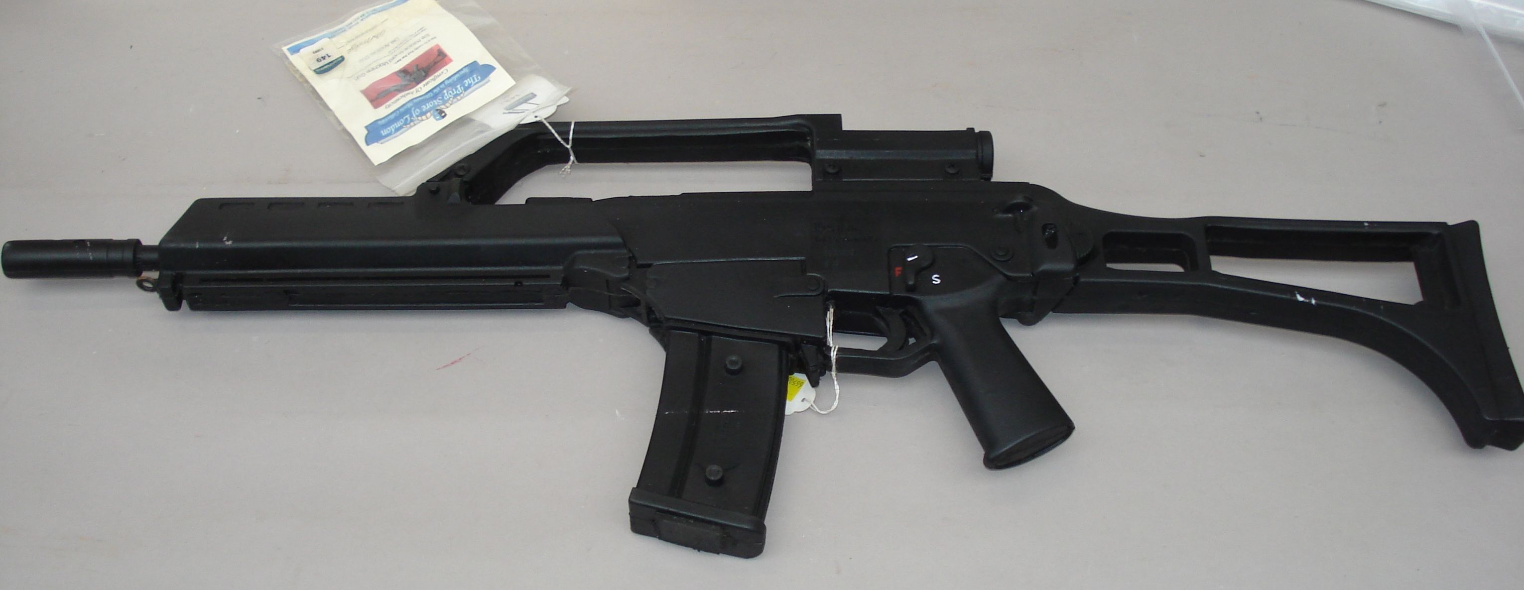 Bonhams Cars : An Ice Palace Guard's Heckler & Koch G36 replica machine ...