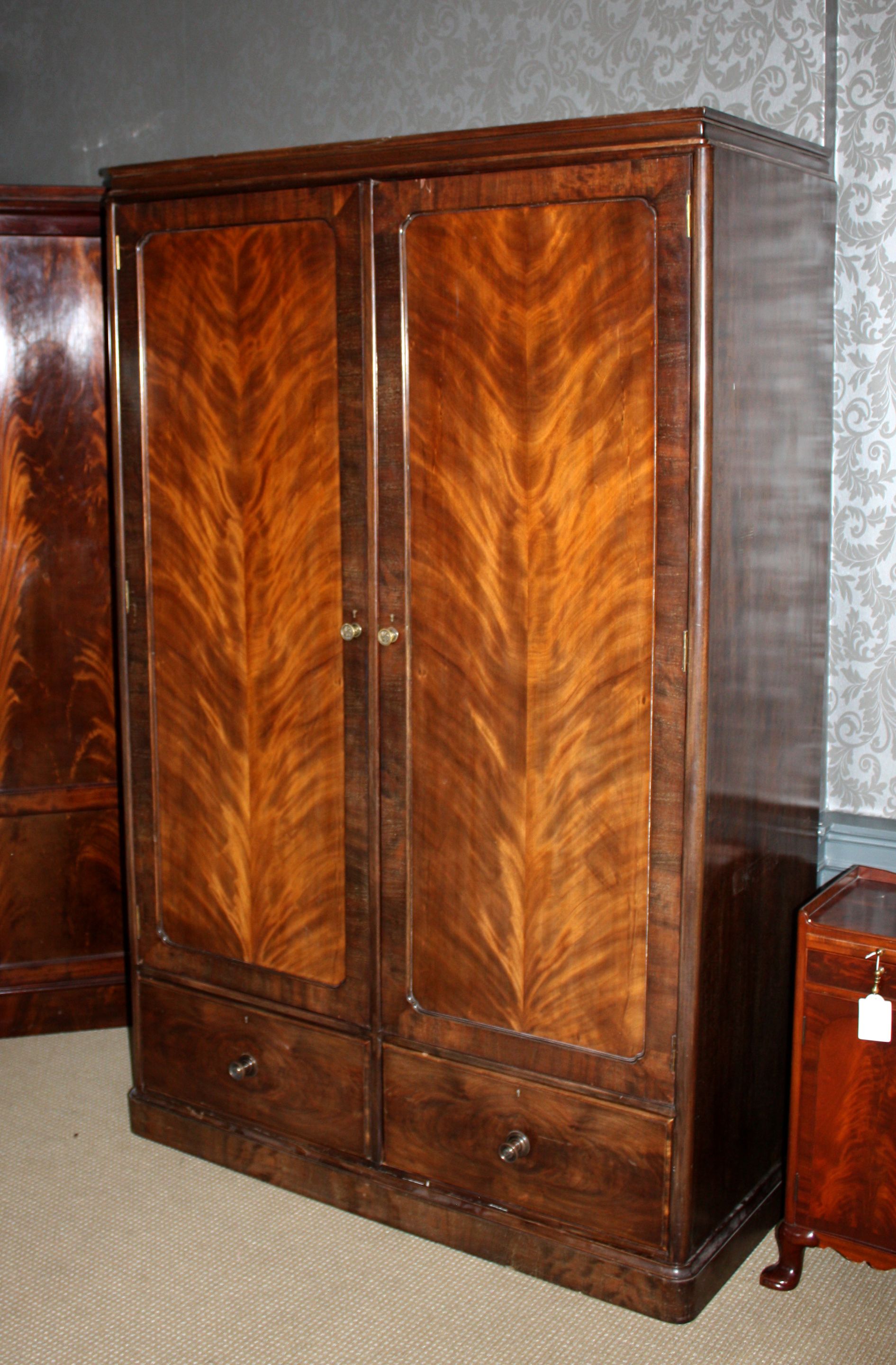 Bonhams : An early 20th century Whytock and Reid wardrobe in the manner ...