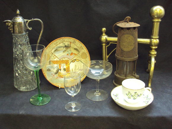 Bonhams A Mixed Collection Of Ceramics Glassware And Works Of Art