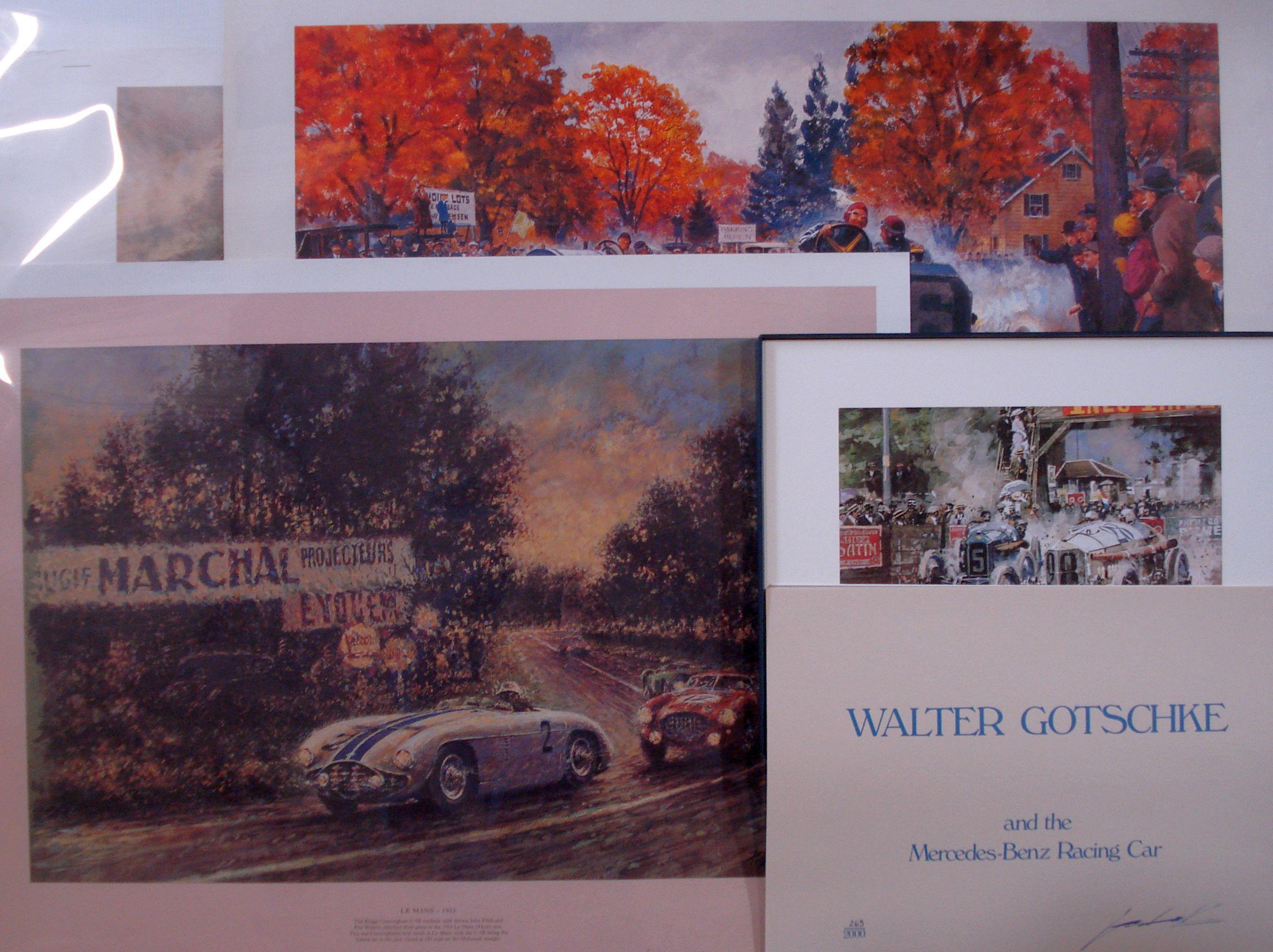 Bonhams Cars Assorted Motoring Prints