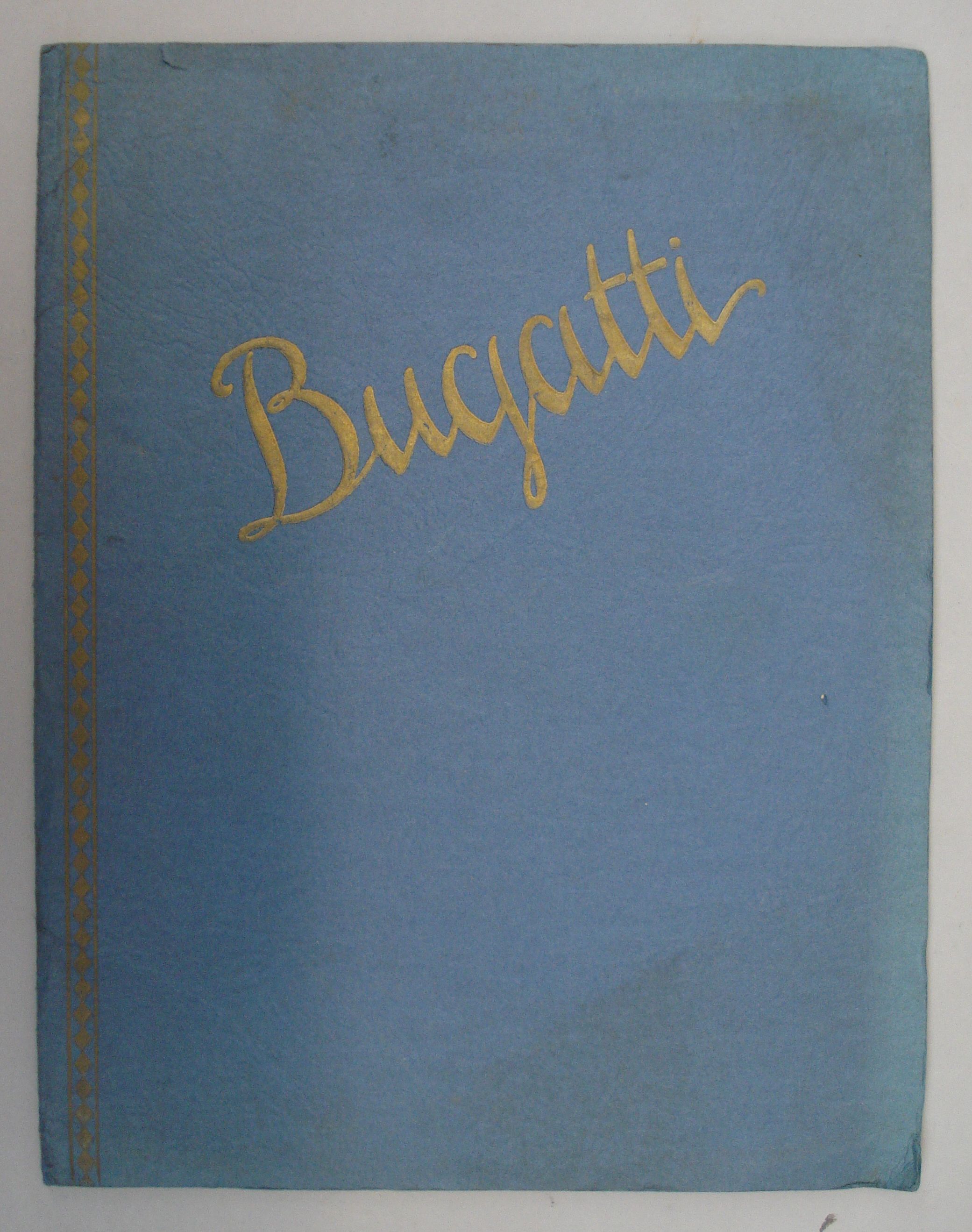 Bonhams Cars : A Bugatti sales brochure,