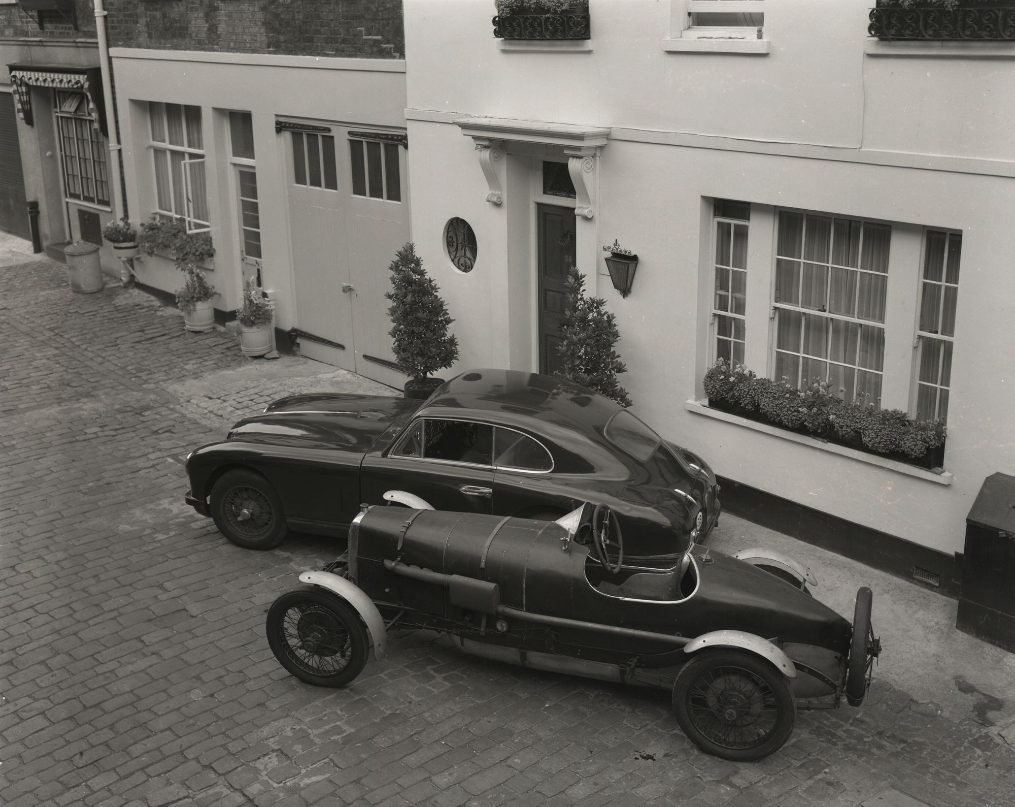 Bonhams Cars : Henniker Mews-Photograph by Louis Klemantaski,